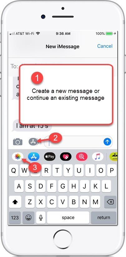 How To Send An Existing Photo In A Text Message Senior Tech Club